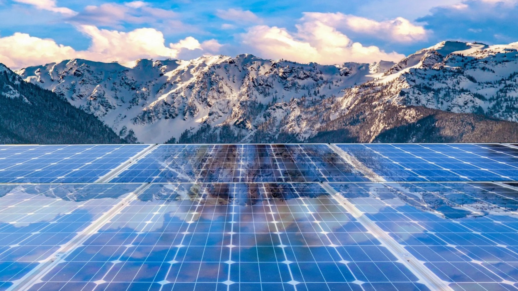Alps covered with solar panels with unexpected results: Europe has ...