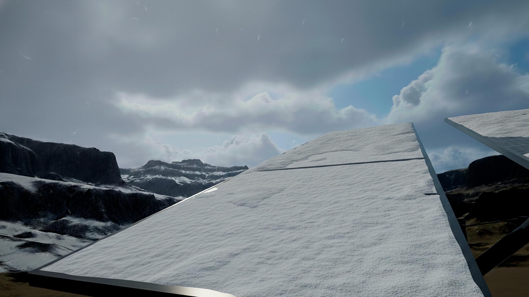 "Solar panels are buried under 6 inches of snow" — Expert shows what ...